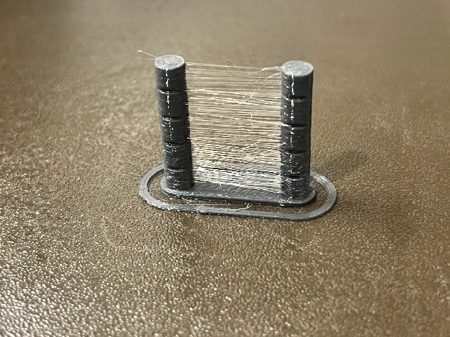 Make of Stringing Test / Temp Tower by Resin_Chopper | Download free ...