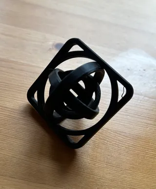 Square Gyro Fidget 4 Sizes by Grandpa 3DPrints | Download free STL ...