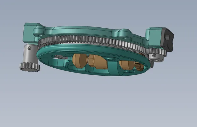 Differential Swerve Drive by WildWilly | Download free STL model ...