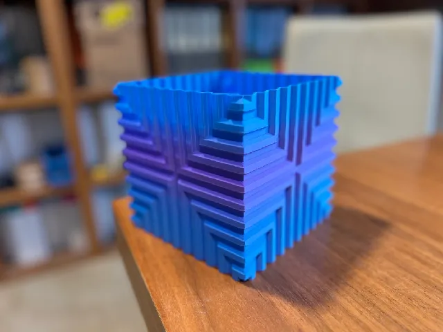 Matrix Cube Plant pot and Planter - Vase mode design by SASSy Design ...