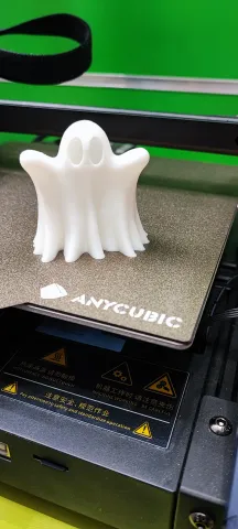 Ghost Booh LED Light with battery (CR2032) by KnoppersDE | Download free STL model | Printables.com