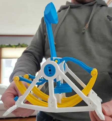 Catapult (snap-fit model) by uhltimate | Download free STL model ...