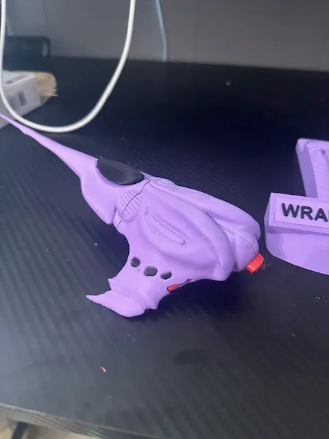 Make of Wraith Dart from Stargate by Luke | Download free STL model ...
