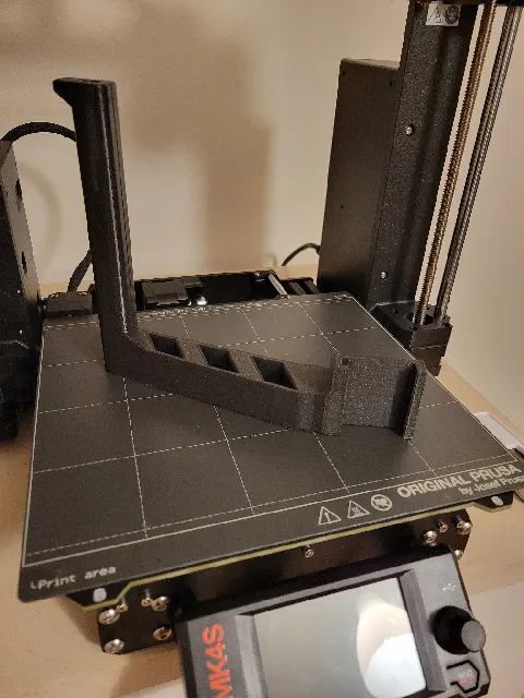 Make of Original Prusa MK4 Prusament 2 kg spool holder by pipersw ...