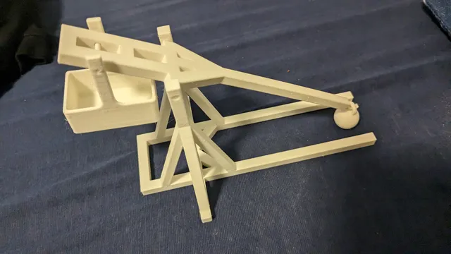 Make of Trebuchet by sussy man | Download free STL model | Printables.com