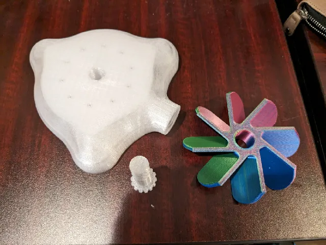 Make of Printable sprinkler by graybot | Download free STL model ...