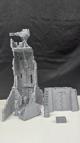 Modular Castle Ruin with High Tech upgrade 28mm scale by VogMan ...