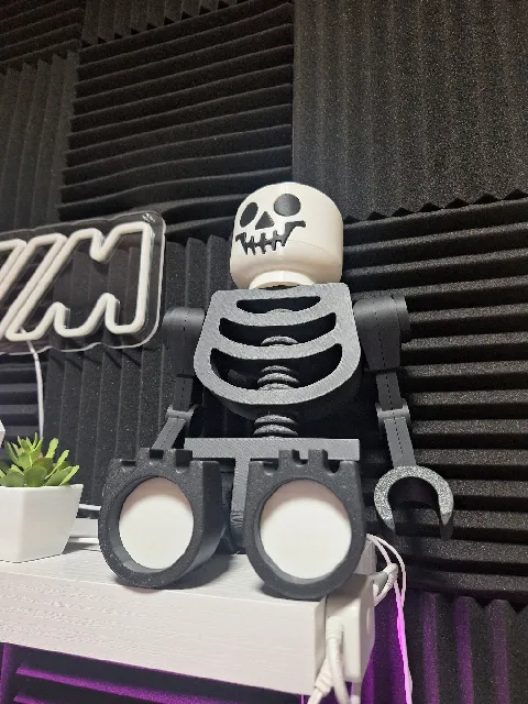 Make of Mega Brick Skeleton (10:1 scale) by 3dprints751 | Download free ...
