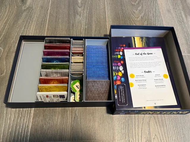 Lanterns Board Game Organizer by EdFig | Download free STL model ...