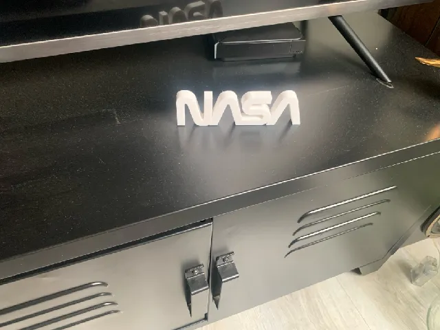 Make of NASA lettering by Hippo17 | Download free STL model ...