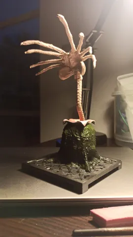 Facehugger jumping from egg ( Alien movies) by Blazej Szczygiel ...
