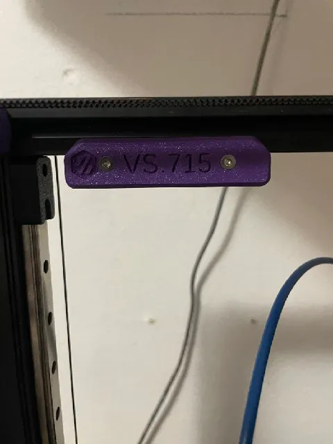 Make of Voron Switchwire Serial Plate top extrusion mounted by ...