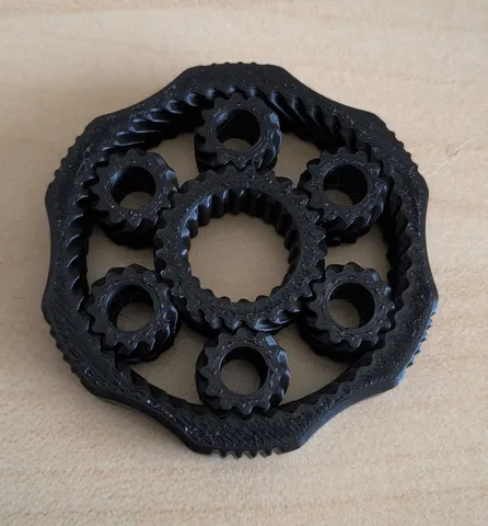 Planetary Gears Fidget Spinner by LV3D | Download free STL model ...