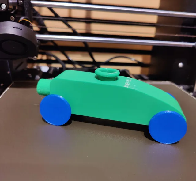 Make of Limitless Balloon Car by Johannes E | Download free STL model ...