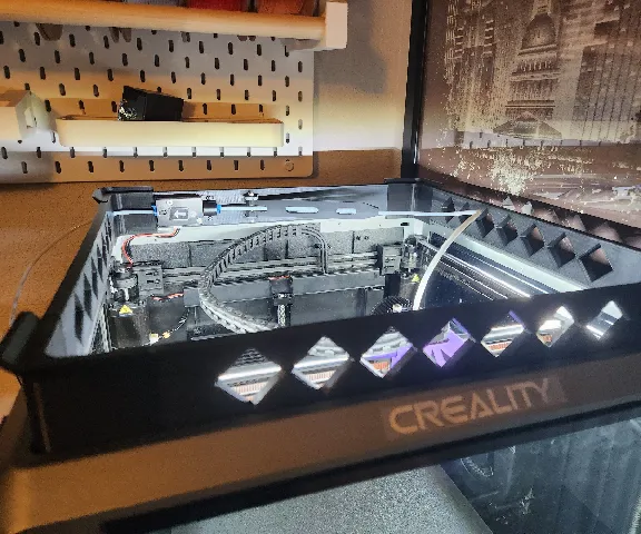 Creality K1 Max Riser - Improved Filament Path, K1 added by dumskillz ...