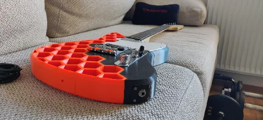 The Prusacaster - a 3D printable guitar by Mikolas Zuza | Download free ...