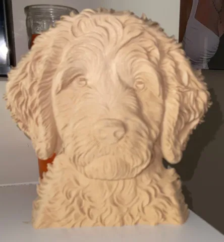 Golden Doodle by Peter Farell | Download free STL model | Printables.com