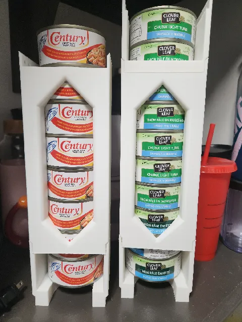 Make of Food Can Dispenser - Stackable FIFO System - 5 can size by Tunc ...