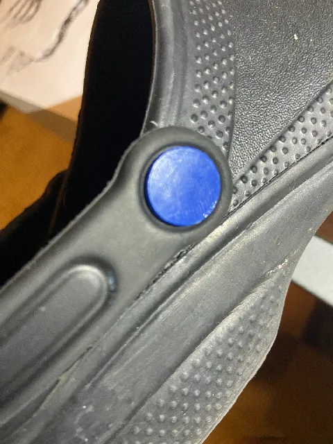 Make of Crocs Button by theo | Download free STL model | Printables.com