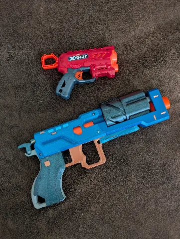 X-Shot Micro 2.0 Reshell 3 - Revolver Double Action v1.0 by Domochevsky ...