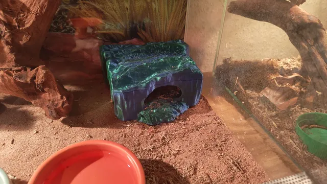 False-Rock Reptile Humid Hide by WannabeGroundhog | Download free STL ...