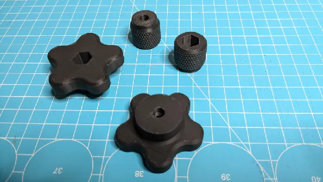Knurled Screw /Knob/ Nut M3, M4, M5, M6, M8 by genja | Download free ...