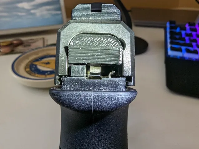 Glock Armorer's Slide Back Plate by Michael | Download free STL model ...