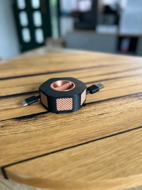 Make of Portable Cable Organizer / Winder by KidCasper | Download free ...