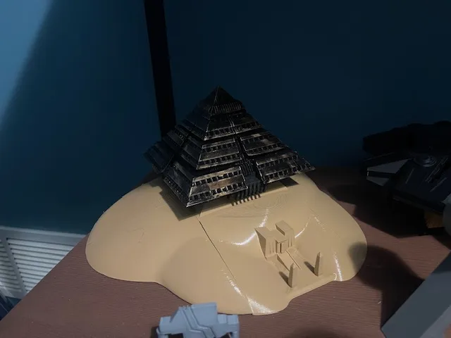 Make of Pyramid Ship from the Star Gate by kingm | Download free STL ...