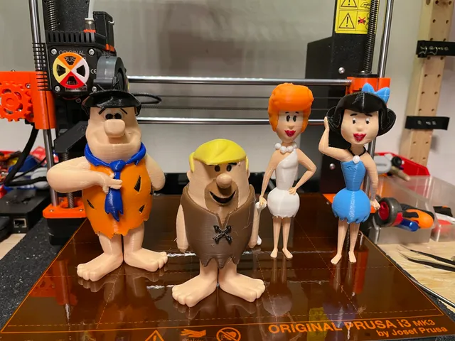 Wilma Flintstone - Onepiece von reddadsteve | Kostenloses STL-Modell ...