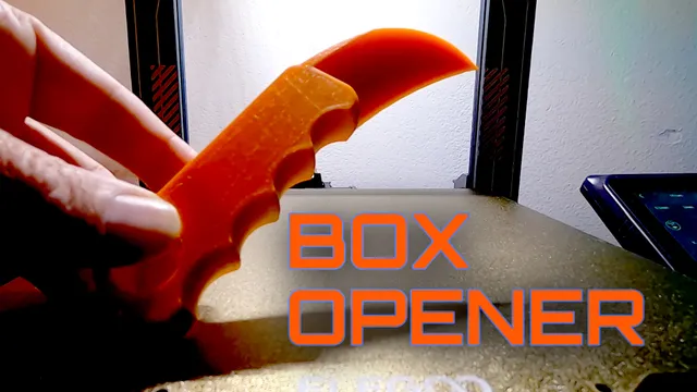 Make of Sharp Claw Box Opener - No Supports by PrintLapse | Download ...