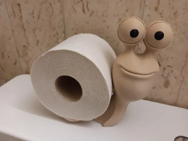 toilet roll snail by Dian | Download free STL model | Printables.com