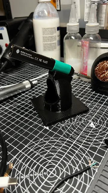 Make of Pinecil V2 Stand + Sponge Holder by Maker's Ark | Download free ...