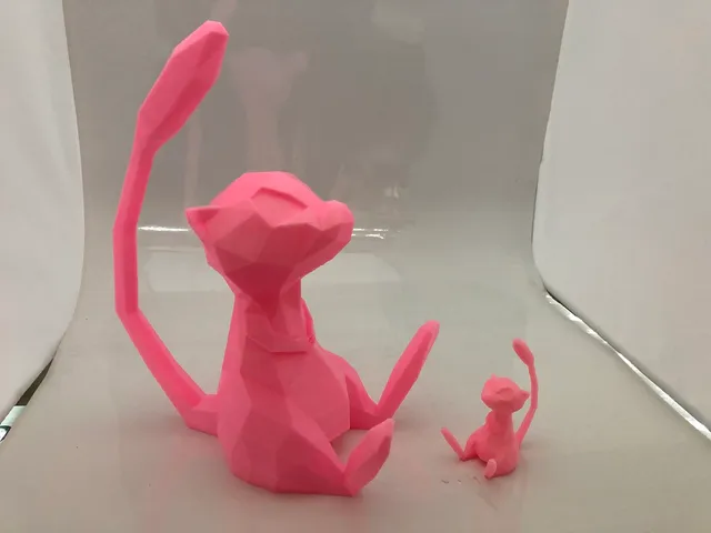 Make of Low poly Mew by LTDInvestments | Download free STL model ...