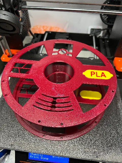 Make of Bambu Lab Re-Usable Spool STEP by Djngnear | Download free STL ...