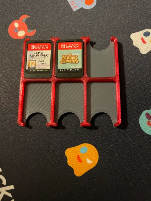 Make of Nintendo Switch Carts Holder (6 or 12 Games) by pomdomz ...