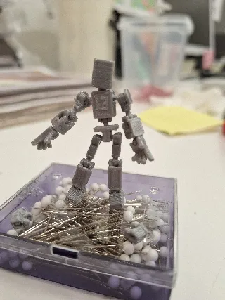 Micro Mini 13 Jointed Action Figure by scottg | Download free STL model ...