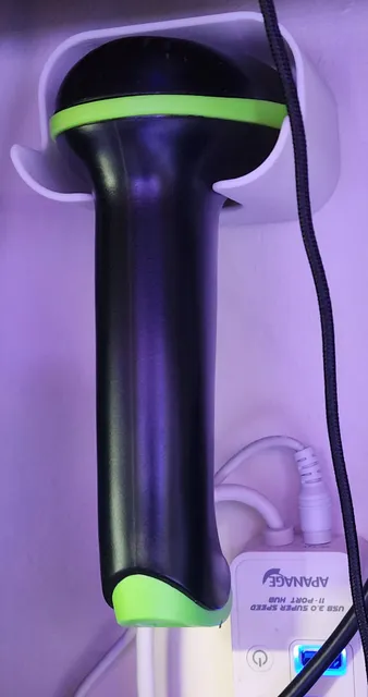 Make of Handheld Barcode Scanner Holder - Can be mounted on Extruded ...