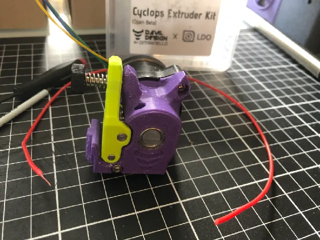 Make of Cyclops Extruder by Mark | Download free STL model | Printables.com