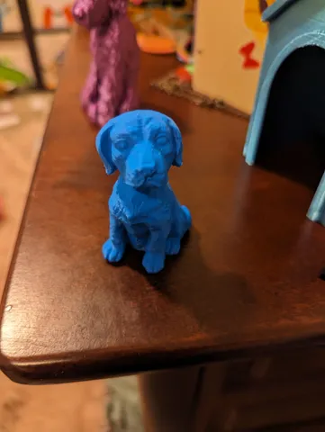Sitting Dog - 3D Scan by openscan | Download free STL model ...