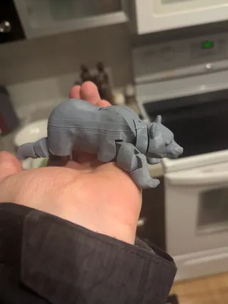 Articulated Bear by kida | Download free STL model | Printables.com