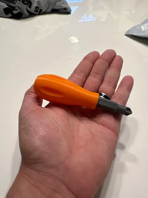 Make of 3D Printed Screwdriver (For buildable models) by Quinnypig ...