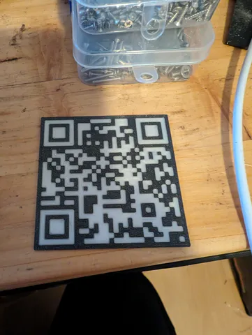 3D QR-Code Generator by pedRamezani | Download free STL model ...