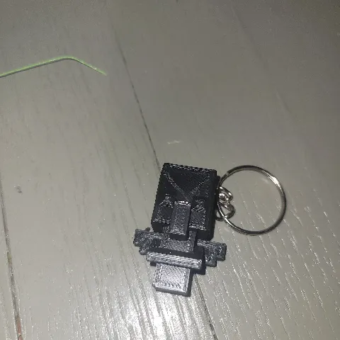 Minecraft Totem of Undying Keychain by Future_Bricks | Download free ...