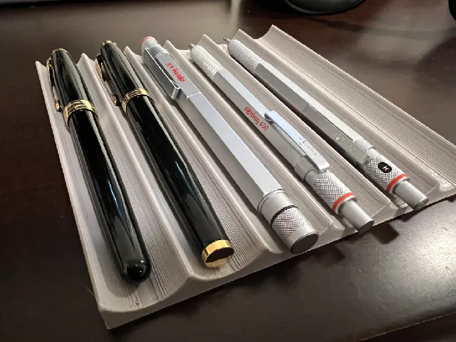 Make of Fountain Pen Tray by Craig S | Download free STL model ...