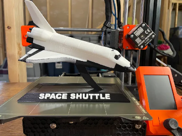 Make of SPACE SHUTTLE ORBITER STAND by Connor Anderson | Download free ...