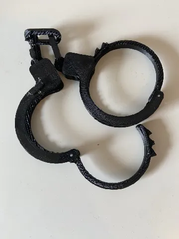 Print-in-place handcuffs by Maciek | Download free STL model ...