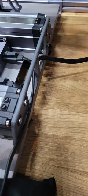 Make of Snapmaker 2.0 A350 HeatedBed Cable Protection Fence by 3D Tom ...