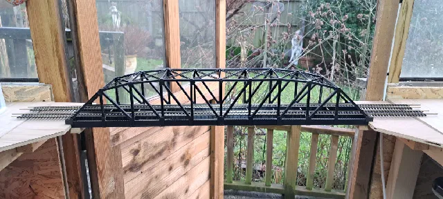 Make of 196 Foot HO Scale Girder Truss Bridge - Self Supporting by Andy ...