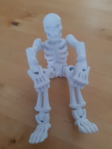 poseable skeleton by Jakub Bulacz | Download free STL model ...
